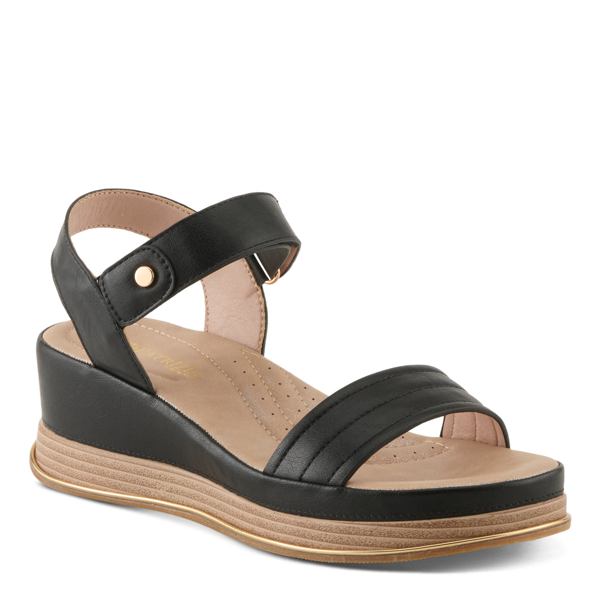 Patrizia Sahil Hook and Loop Wedges Women Sandals – Spring Step Shoes