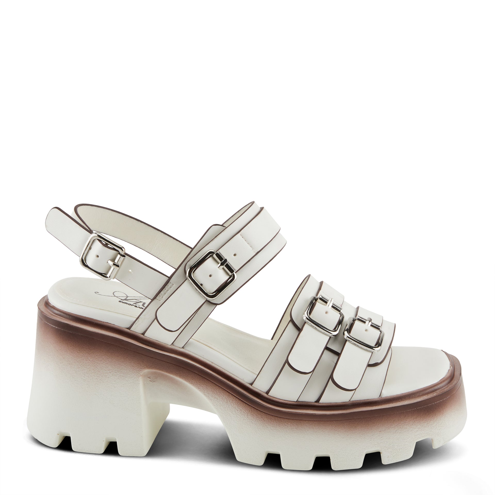 Azura Cheekychic Sandals: Lug Heel Sandal – Spring Step Shoes