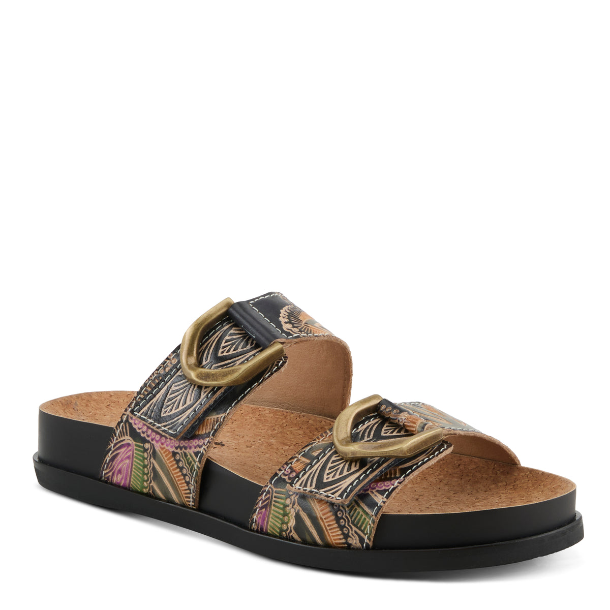 L'Artiste Glaze Slide Sandals For Women – Spring Step Shoes