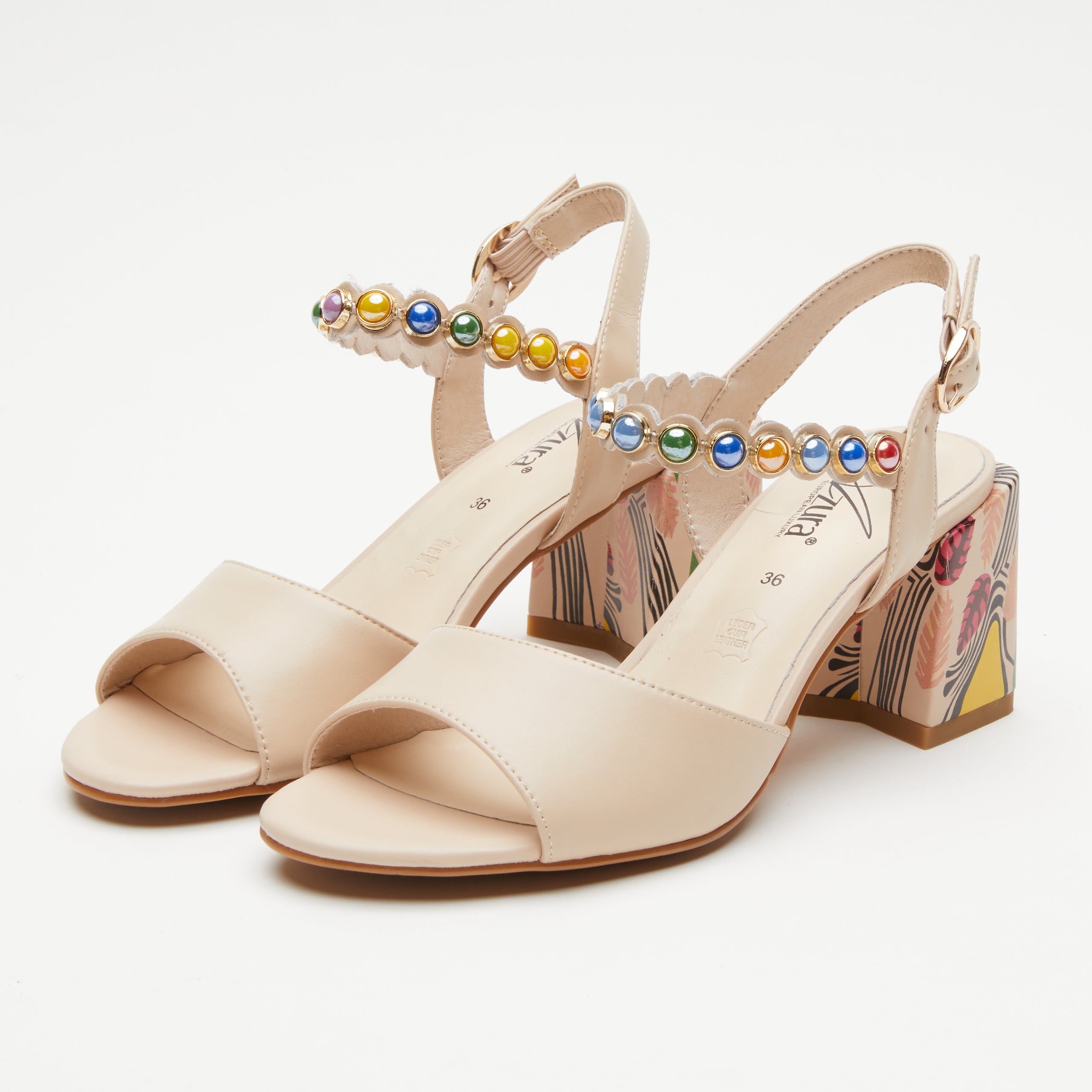 Azura Legendary Sandals: Hand-painted Sandals – Spring Step Shoes
