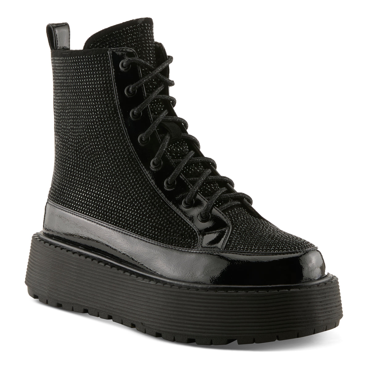 Platform Combat Boots Women – Mid Calf Trend – Spring Step Shoes