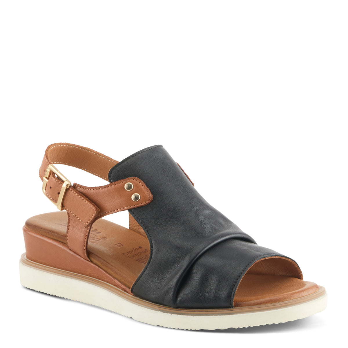 Locals Leather Wedges Sandals for Women – Spring Step Shoes