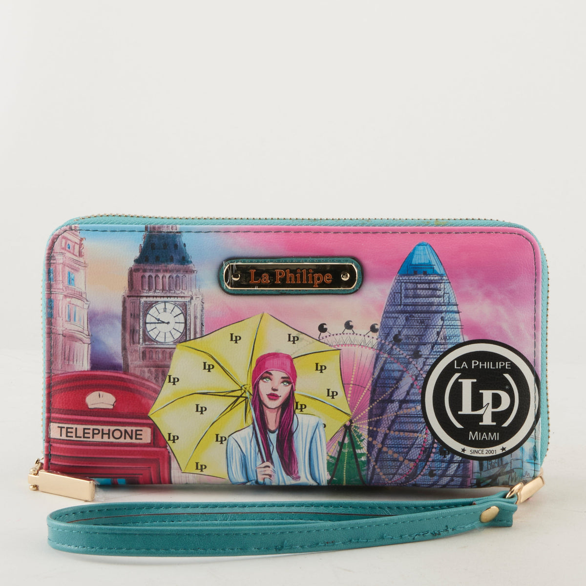 LA PHILIPE LP1026-11 UMBRELLA IN LONDON-WALLET 2 – Spring Step Shoes