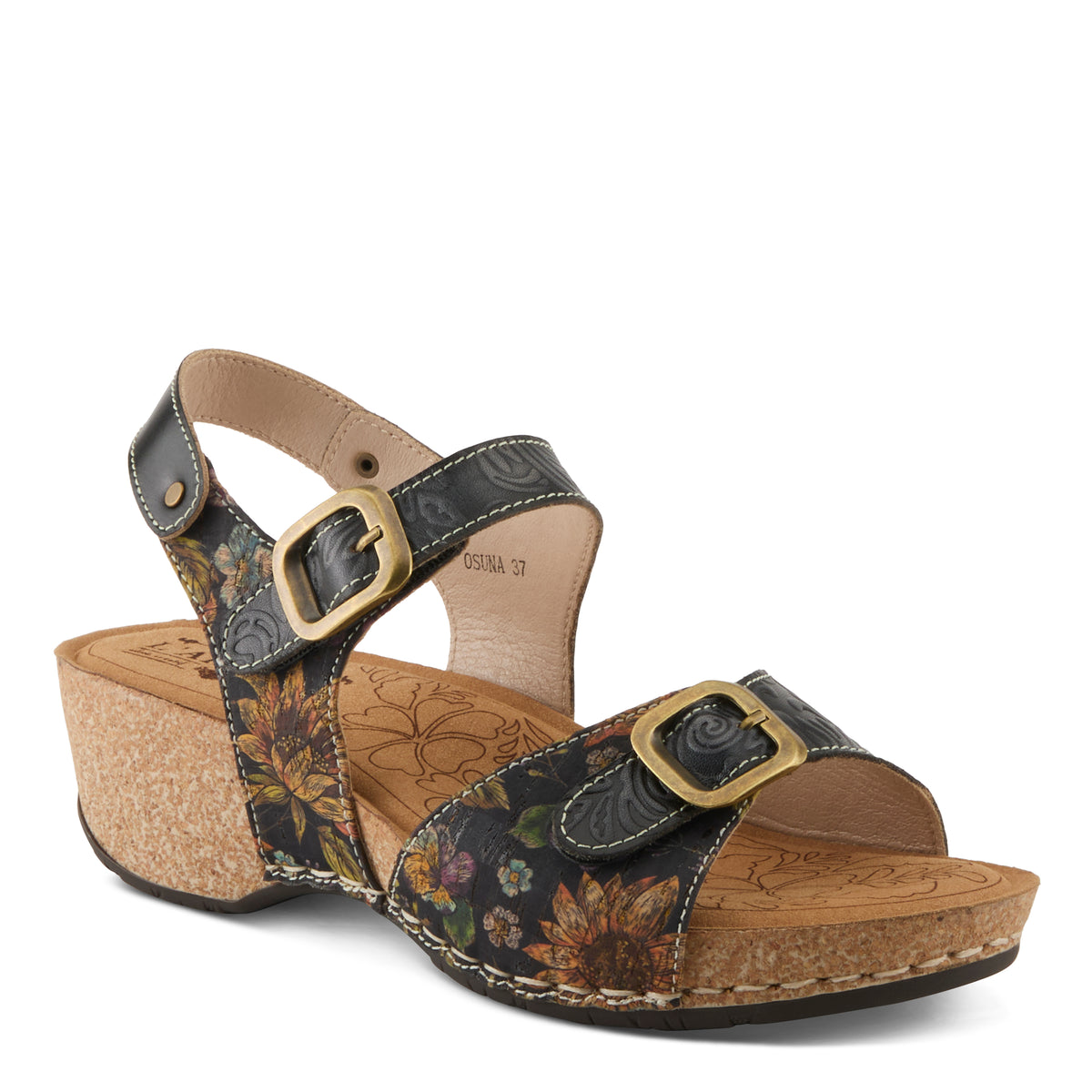 L'Artiste Osuna Wedge Sandals For Women – Spring Step Shoes