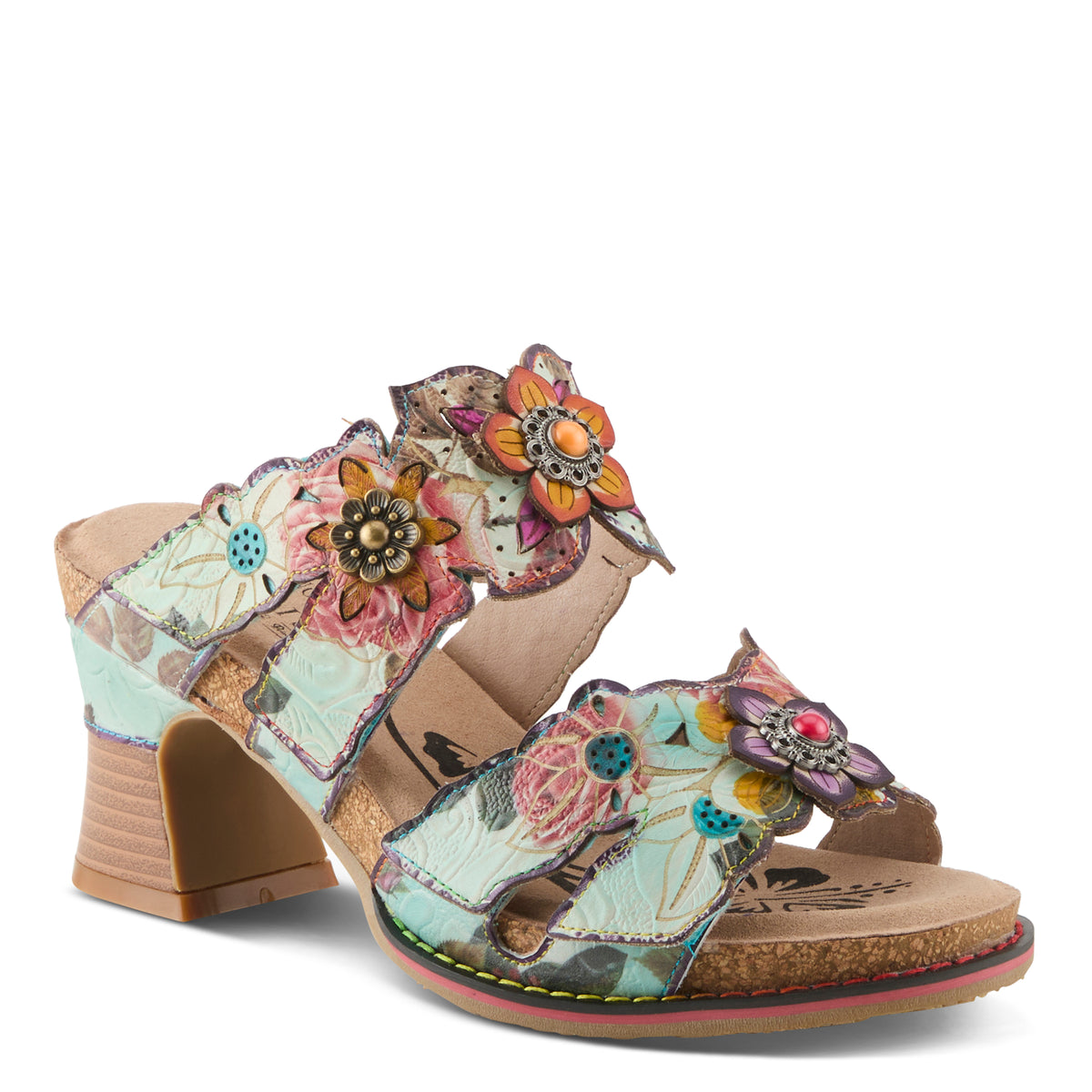 L'Artiste Radiating Sandals | Slide Sandals – Spring Step Shoes