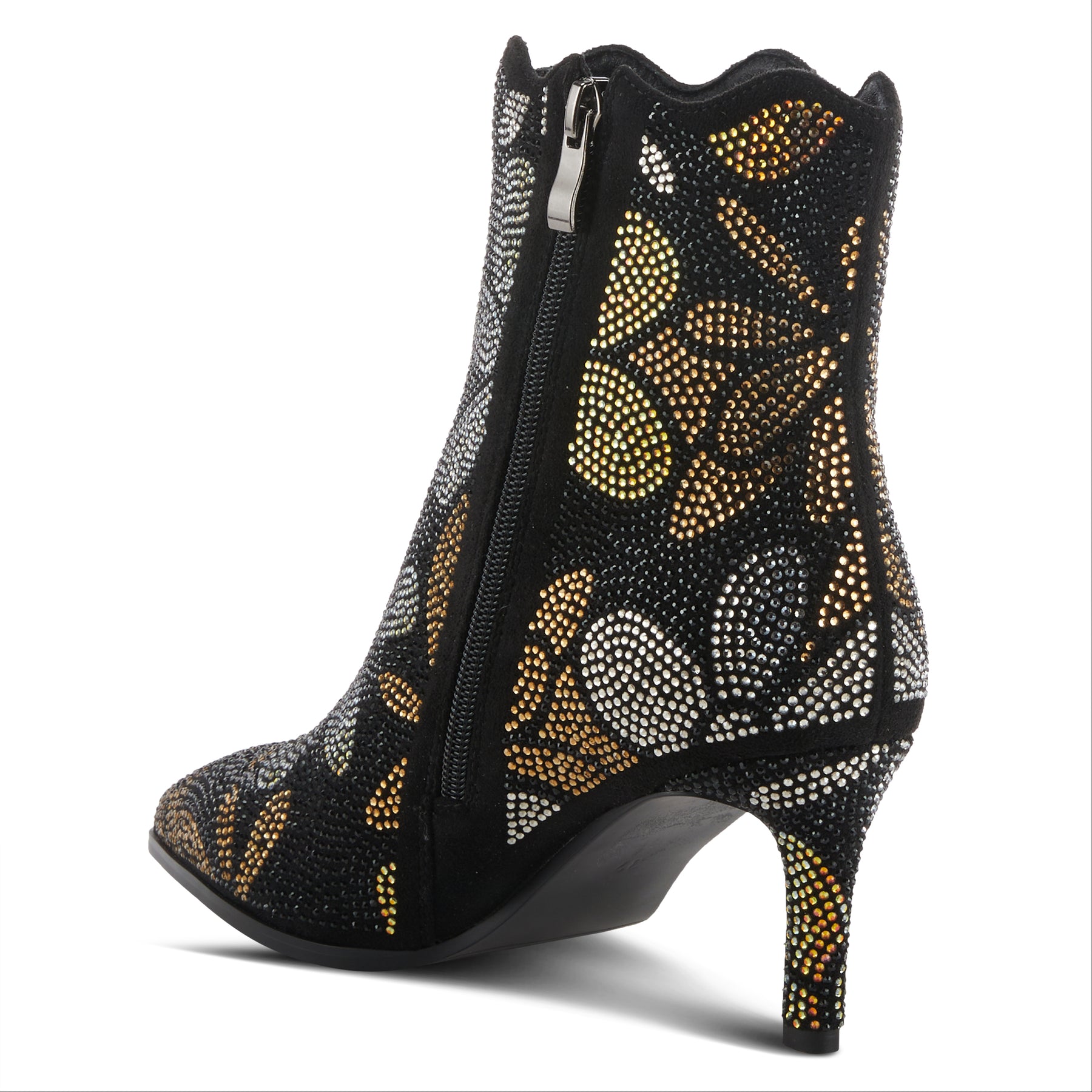 Azura Rapturous Bootie: Crystal Heel Booties – Spring Step Shoes