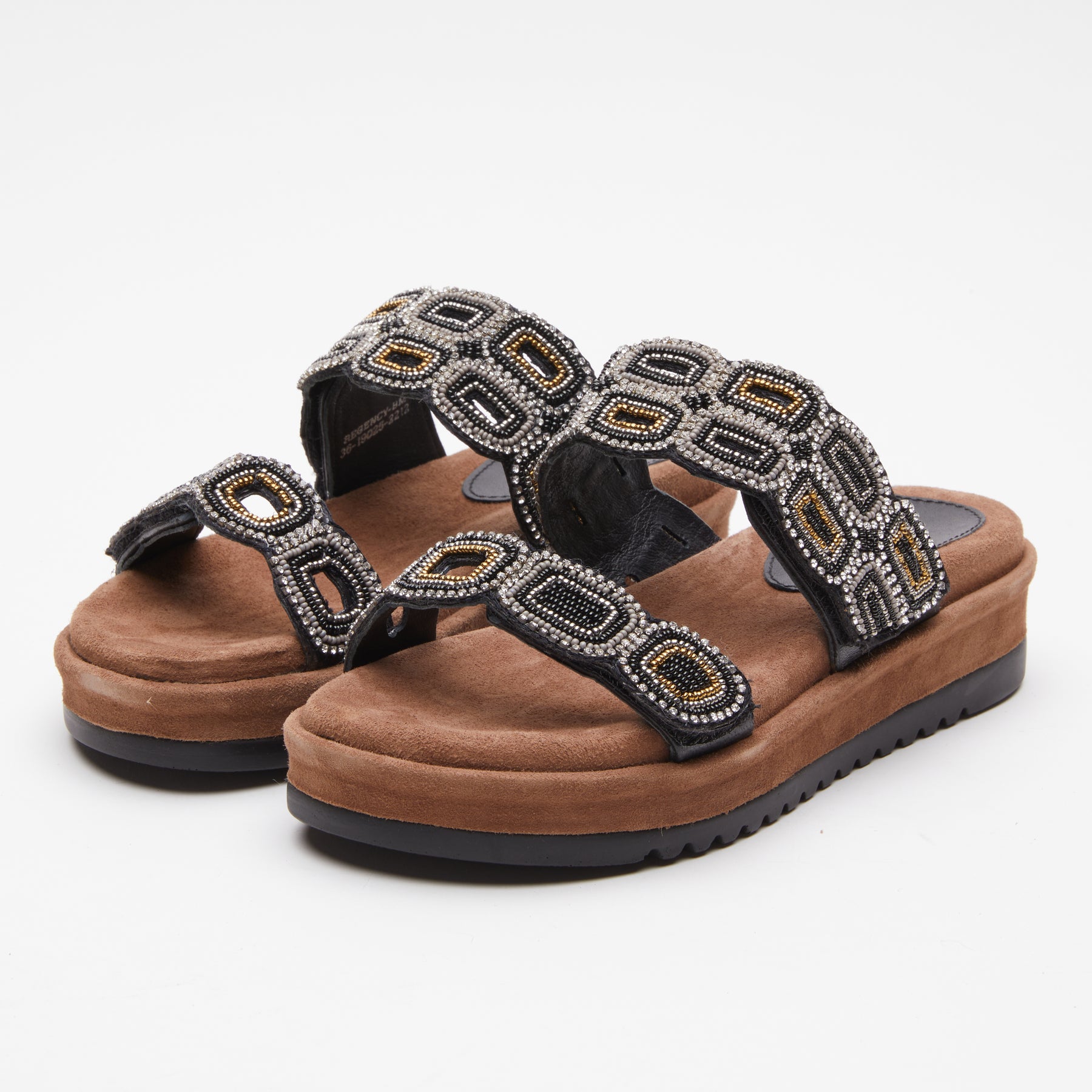 Azura Regency Sandals: Platorm Slide – Spring Step Shoes