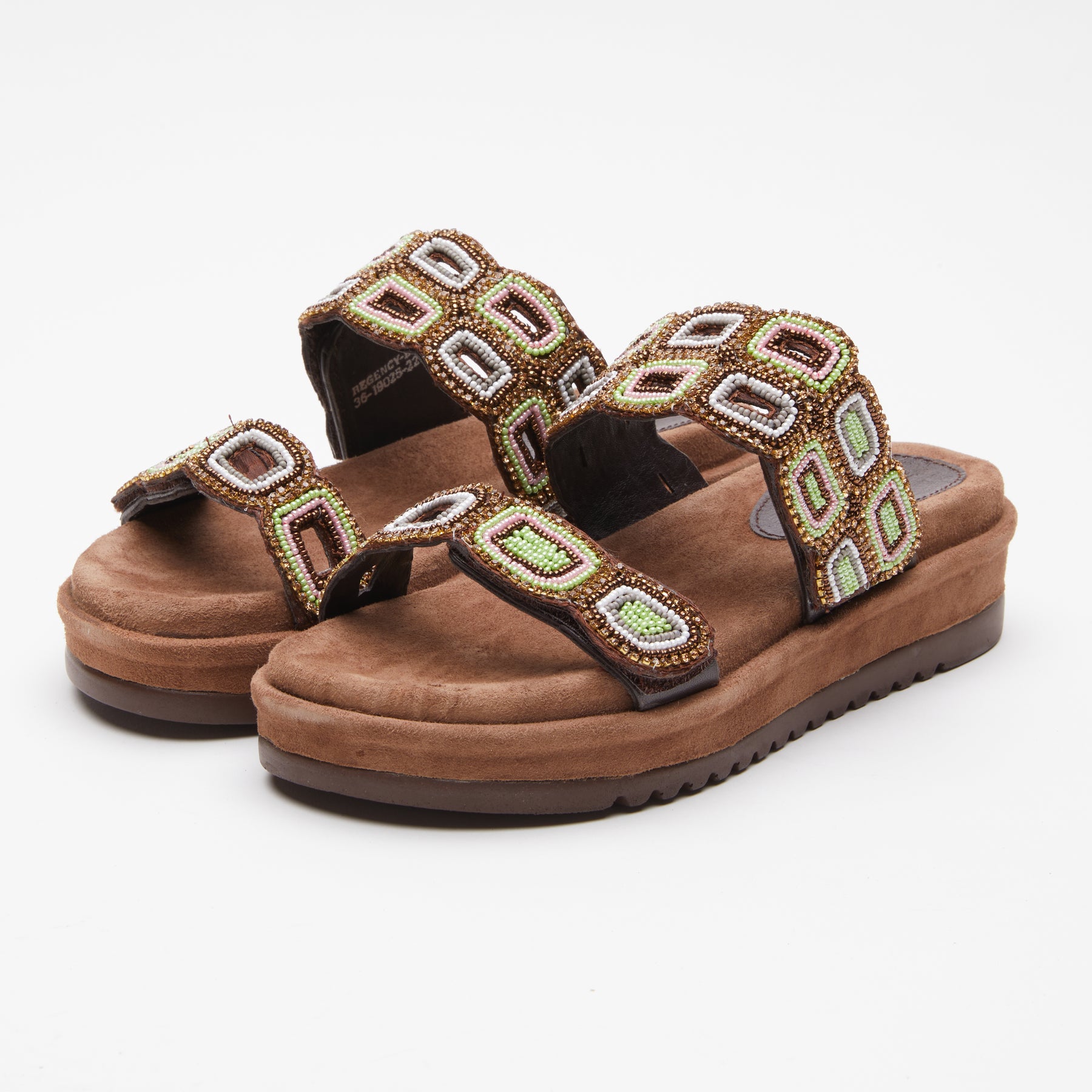Azura Regency Sandals: Platorm Slide – Spring Step Shoes