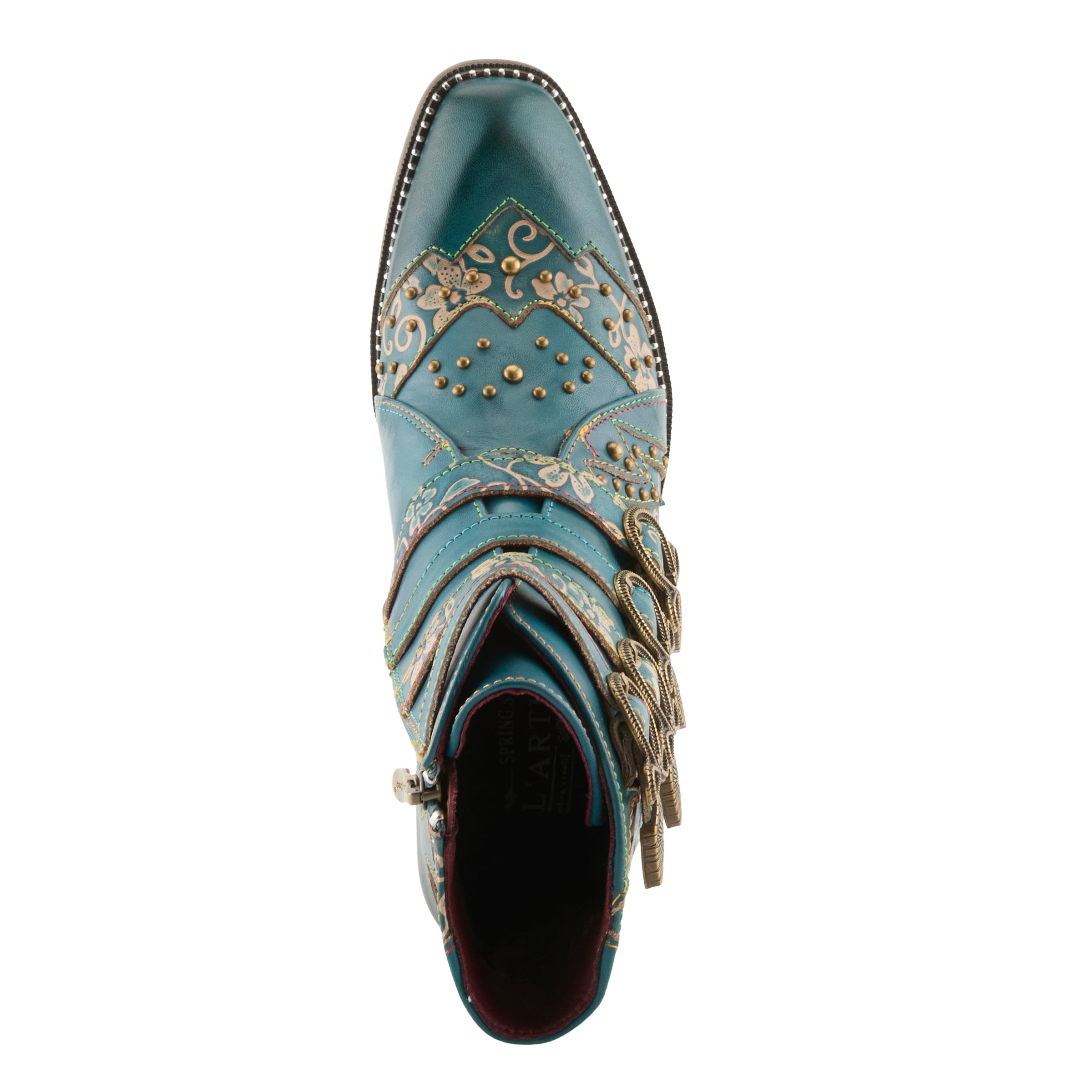 L'artiste Rodeha Boots: Hand Painted Boots – Spring Step Shoes