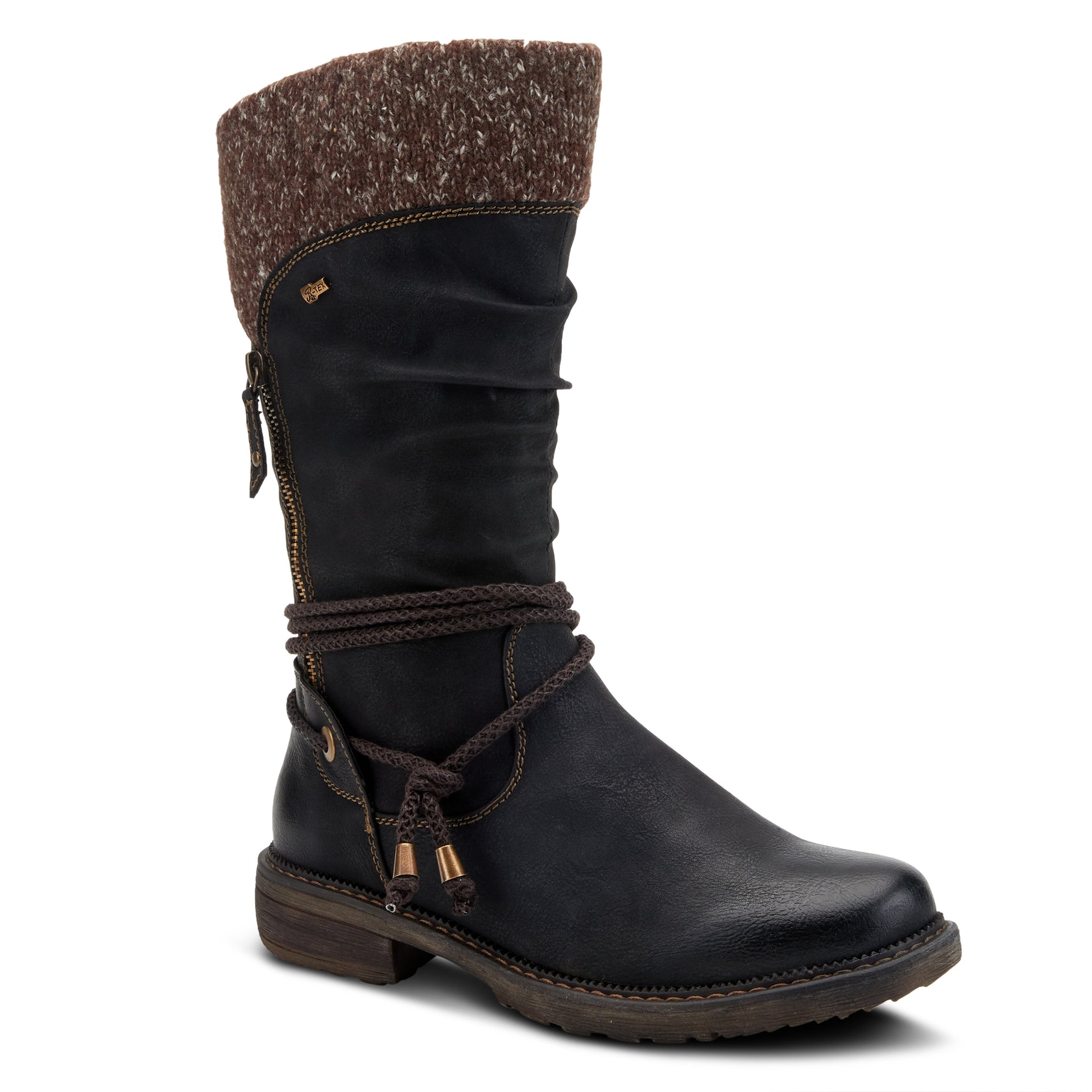 Relife Acaphine Pull on Leather Boots – Spring Step Shoes