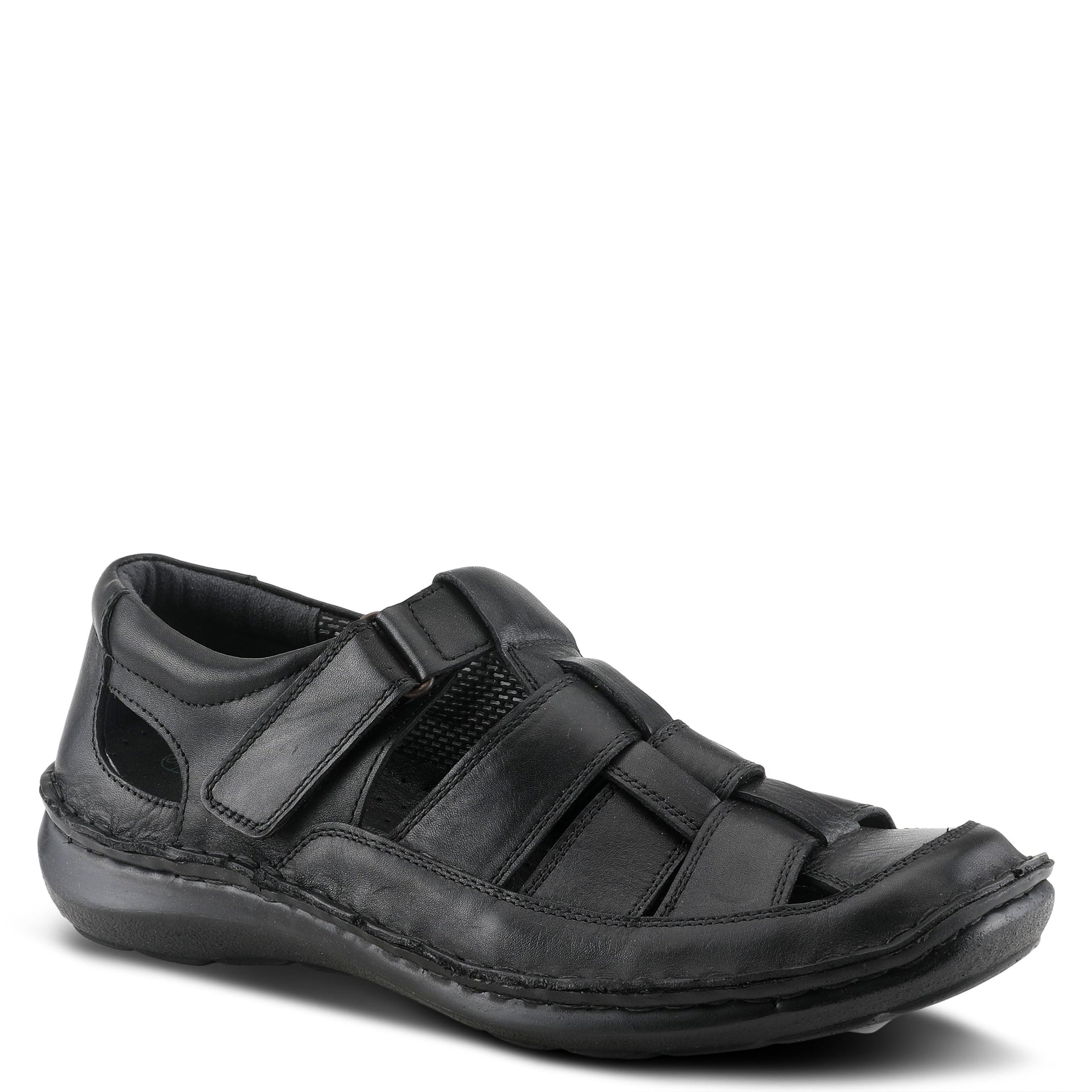 Comfortable Men’s leather Sandals & Slide - Spring Step Shoes