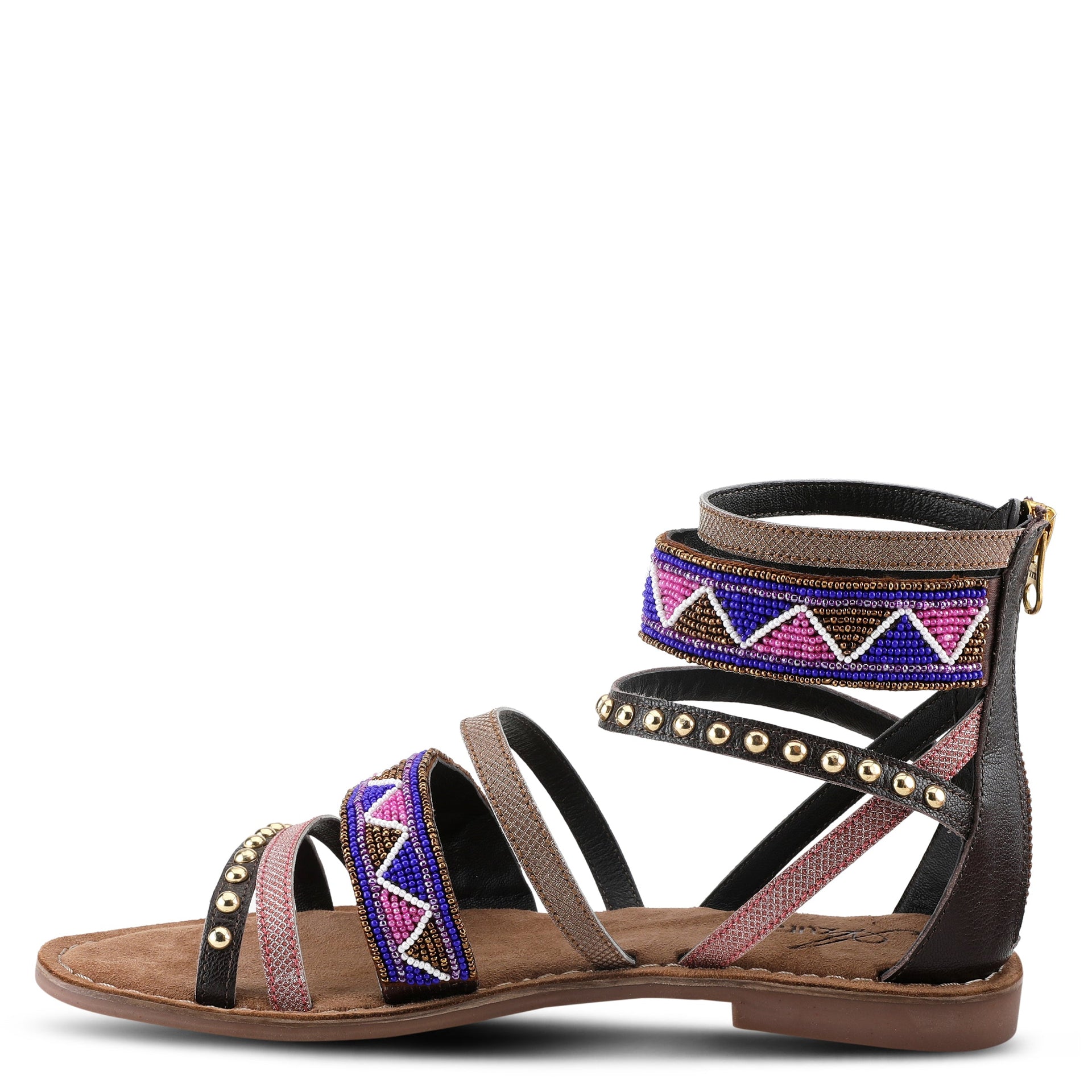 Azura Belalia-aztec Closed Back Sandals – Spring Step Shoes