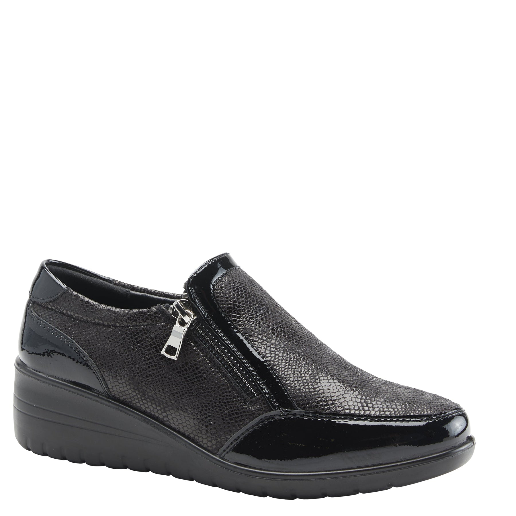 Flexus Concha Slip-On Shoes With Zipper – Spring Step Shoes