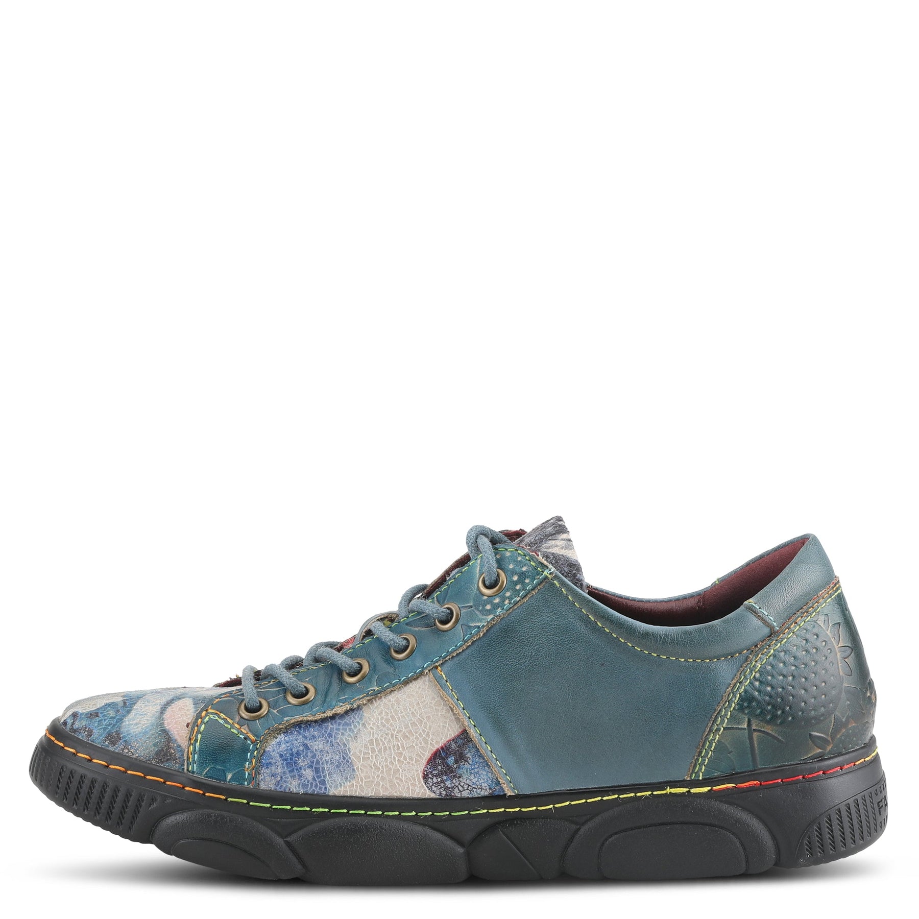 L'artiste Danli-Bloom Leather Zipper Sneakers Shoe – Spring Step Shoes