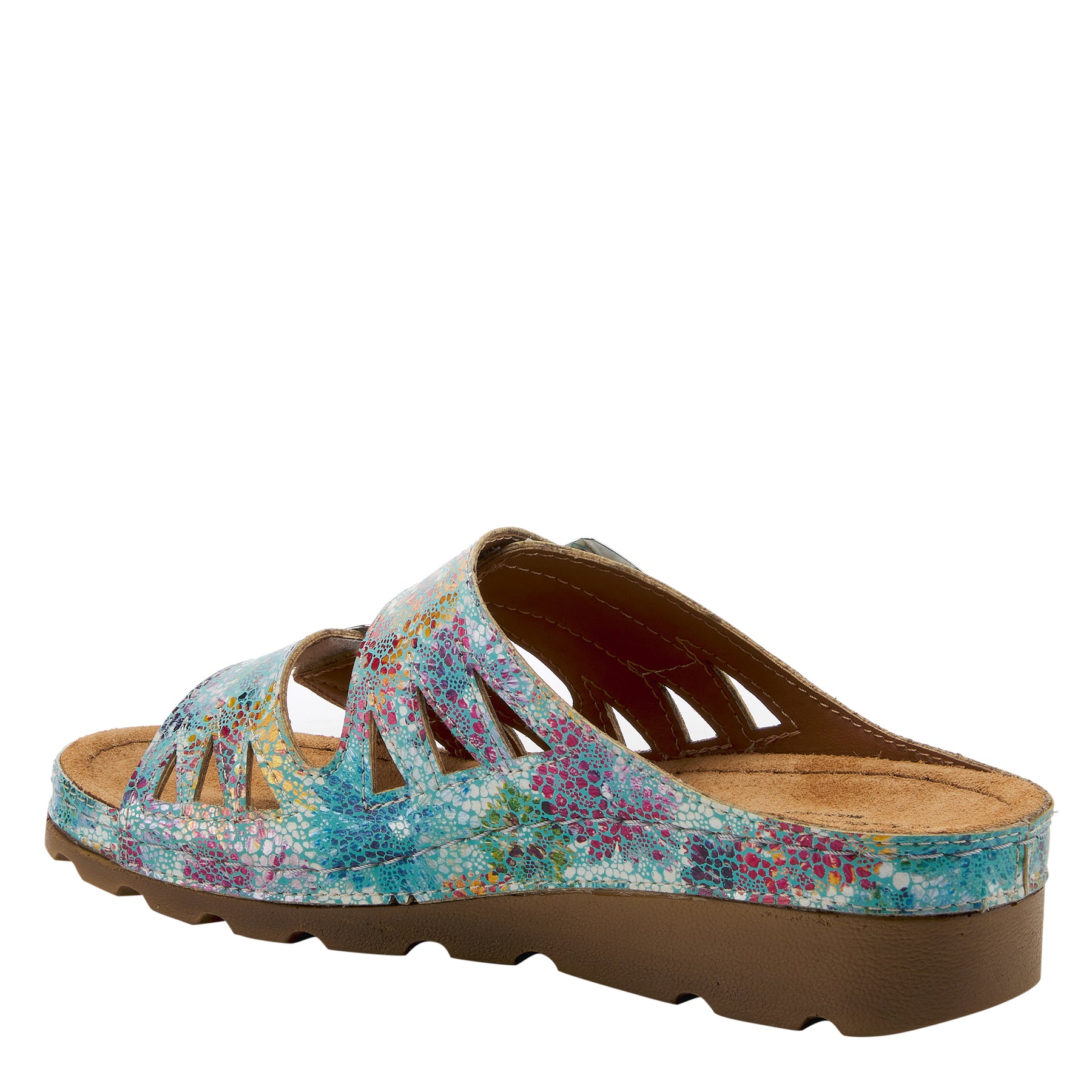 FLEXUS DELPHIS SLIDE SANDALS by FLEXUS – Spring Step Shoes