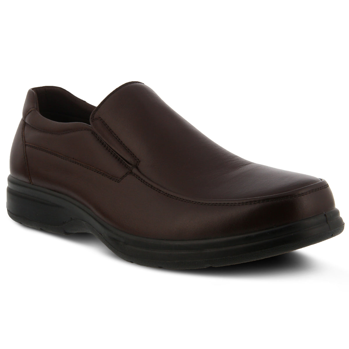 BLACK DEVON MEN'S SLIP-ON SHOE by SPRING STEP MEN – Spring Step Shoes