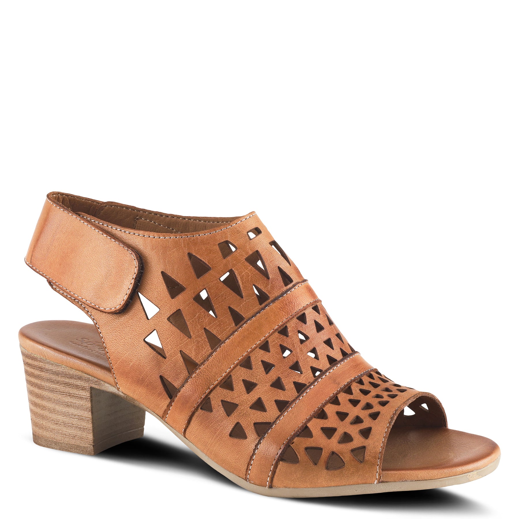 Dorotha Sandals: Leather Platform Sandals – Spring Step Shoes