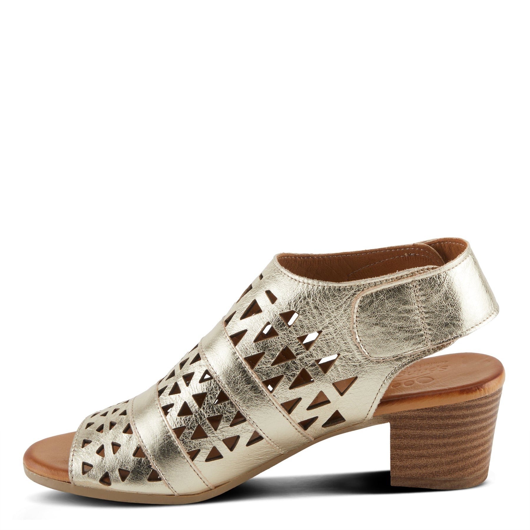 Dorotha Sandals: Leather Platform Sandals – Spring Step Shoes