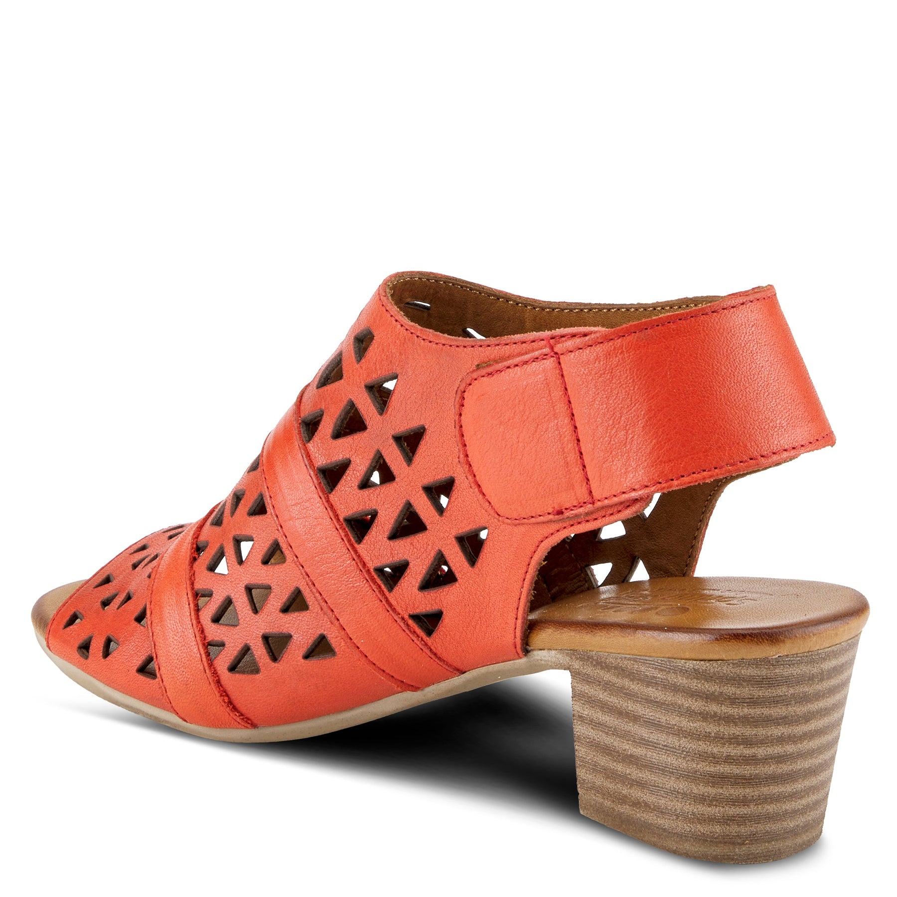 Dorotha Sandals: Leather Platform Sandals – Spring Step Shoes