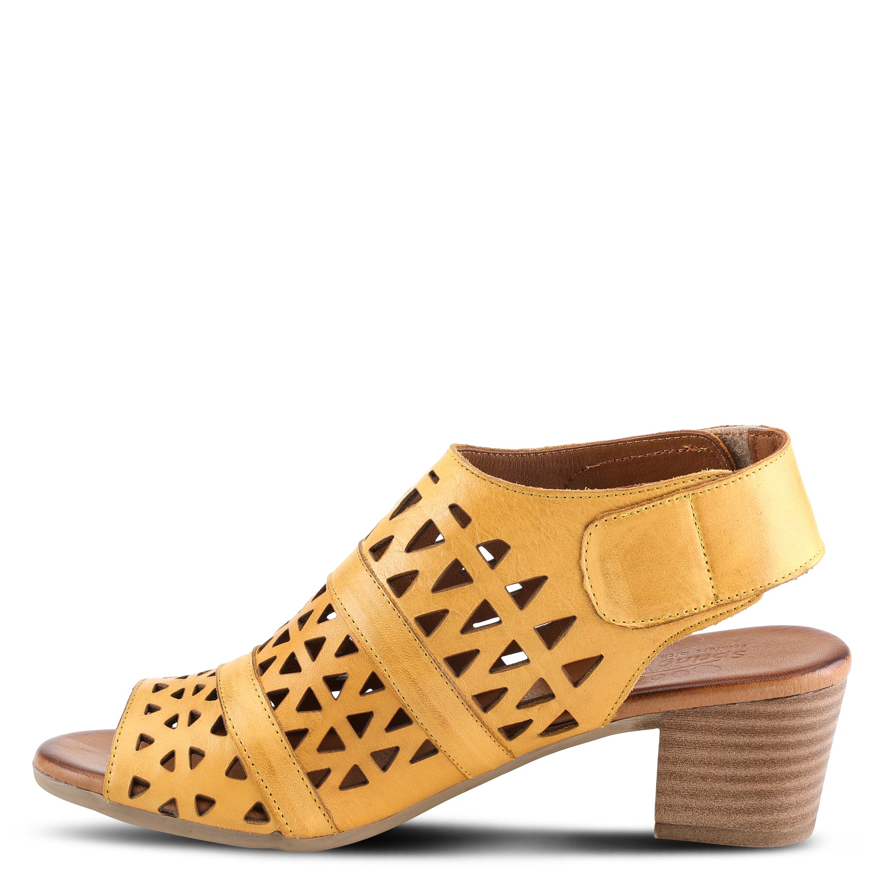 Dorotha Sandals: Leather Platform Sandals – Spring Step Shoes