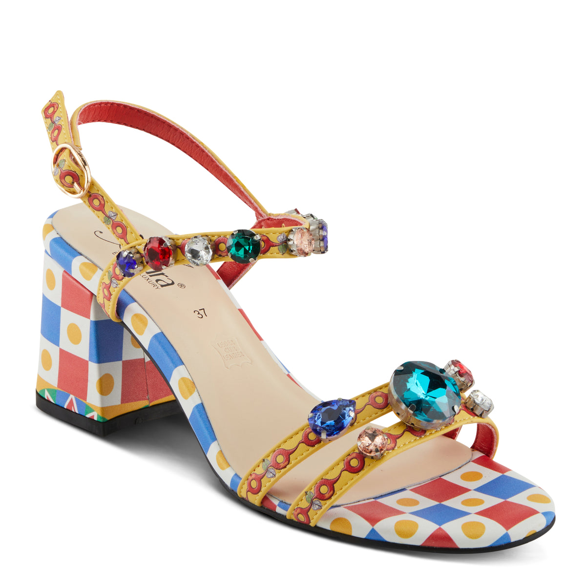 Soft Colorful Block Heel Sandals Trending Now – Spring Step Shoes