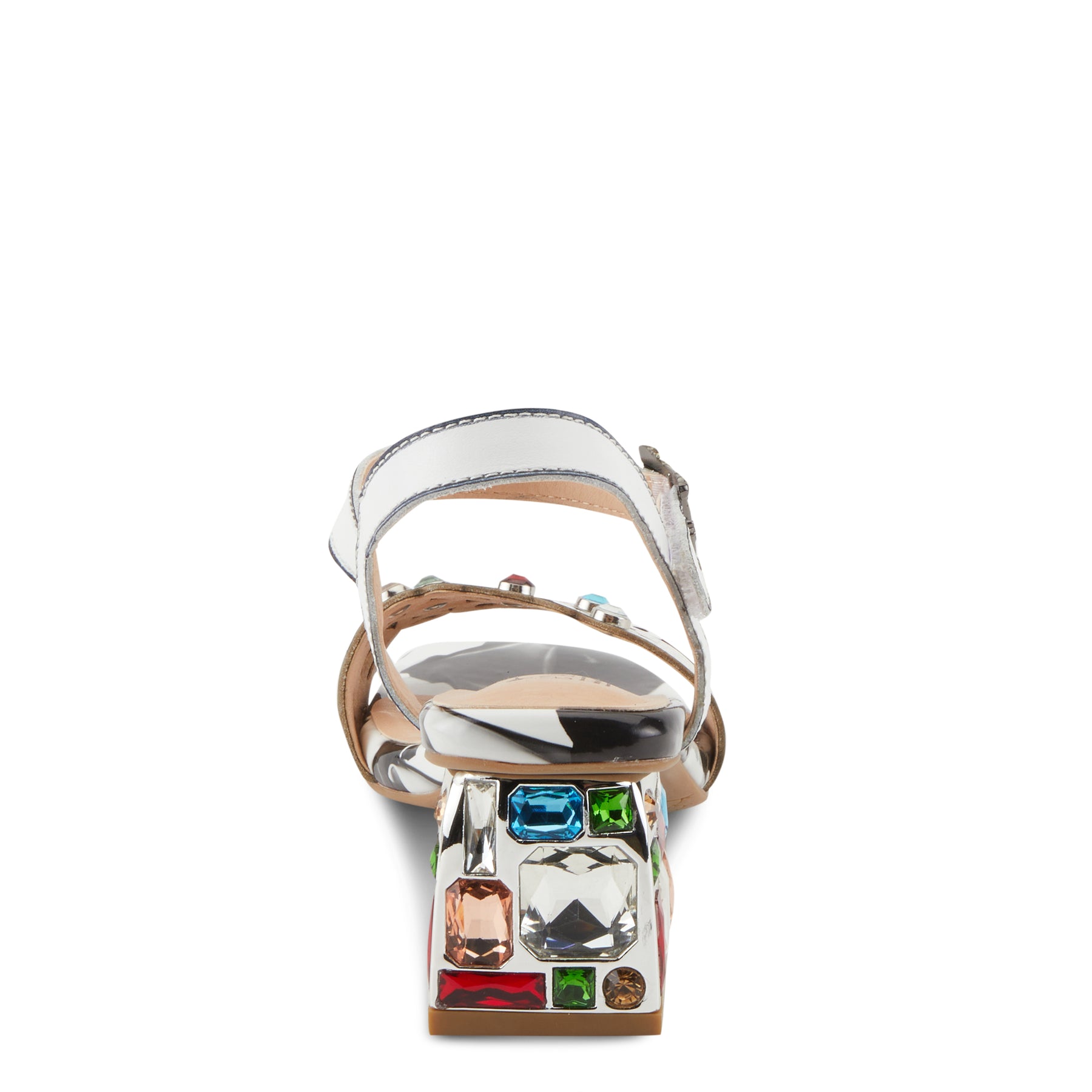 With Jewel Heel L'artiste Iluminada Sandals – Spring Step Shoes