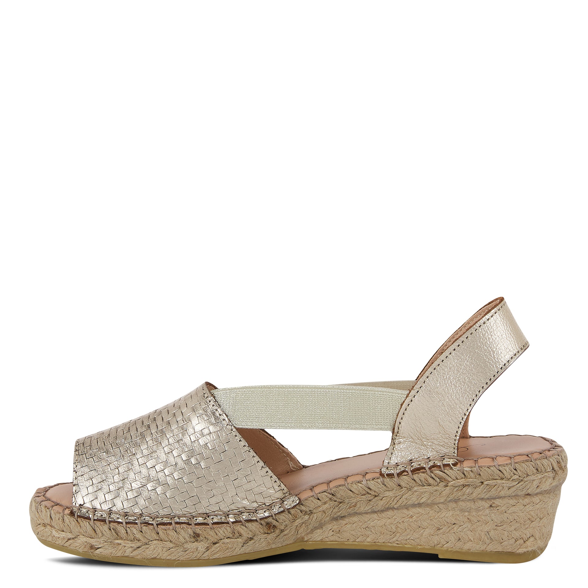 CHAMPAGNE MOSHE SLINGBACK SANDAL by AZURA – Spring Step Shoes