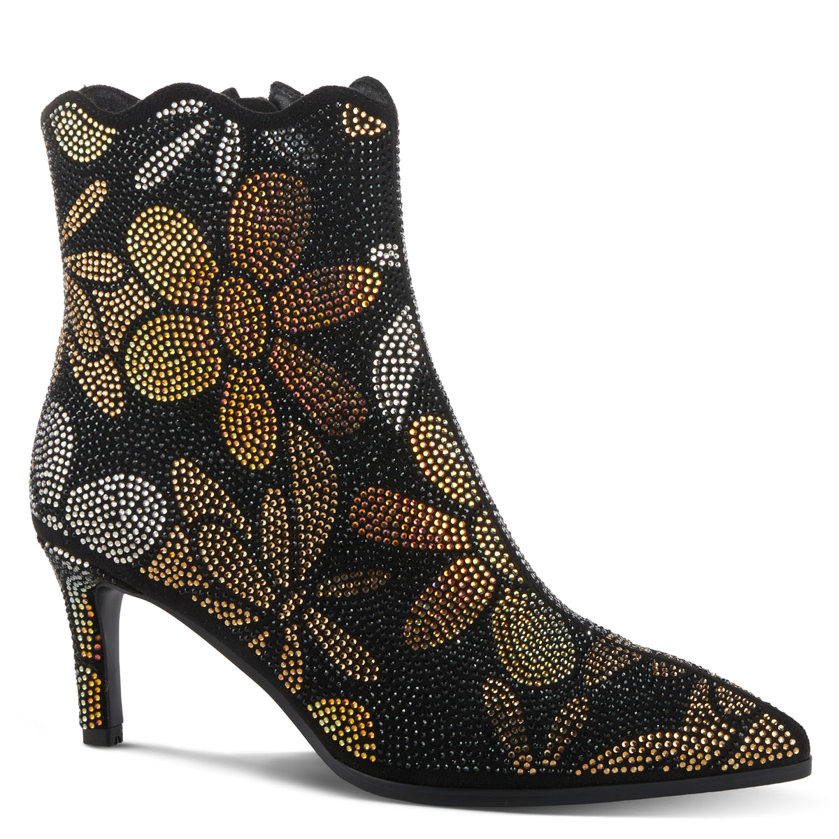 Azura Rapturous Bootie: Crystal Heel Booties – Spring Step Shoes