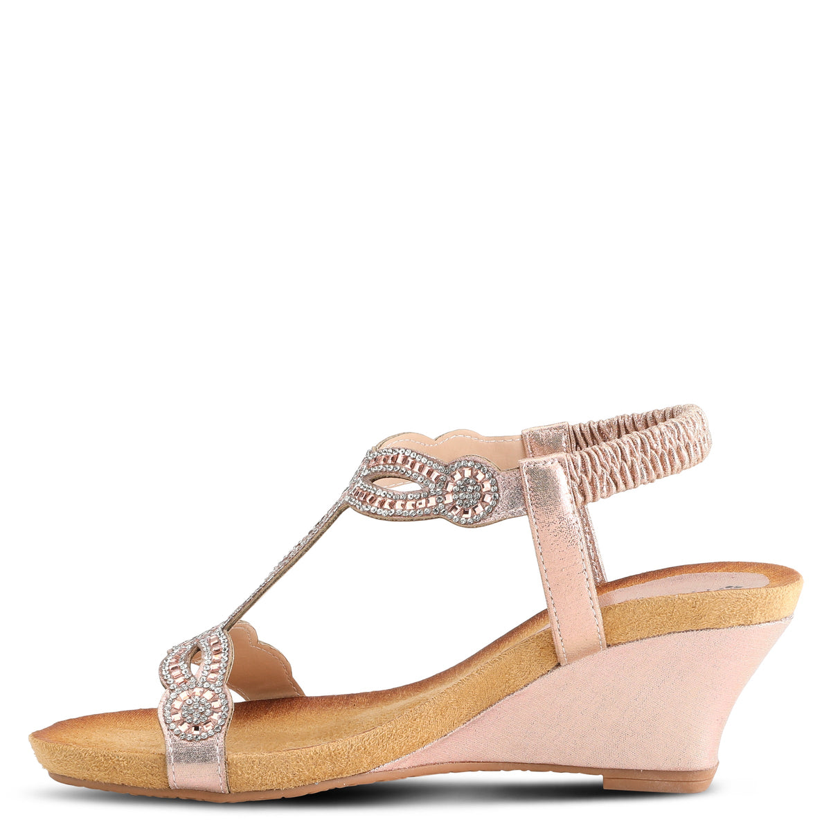 PATRIZIA SHINING T-STRAP SANDALS by PATRIZIA – Spring Step Shoes