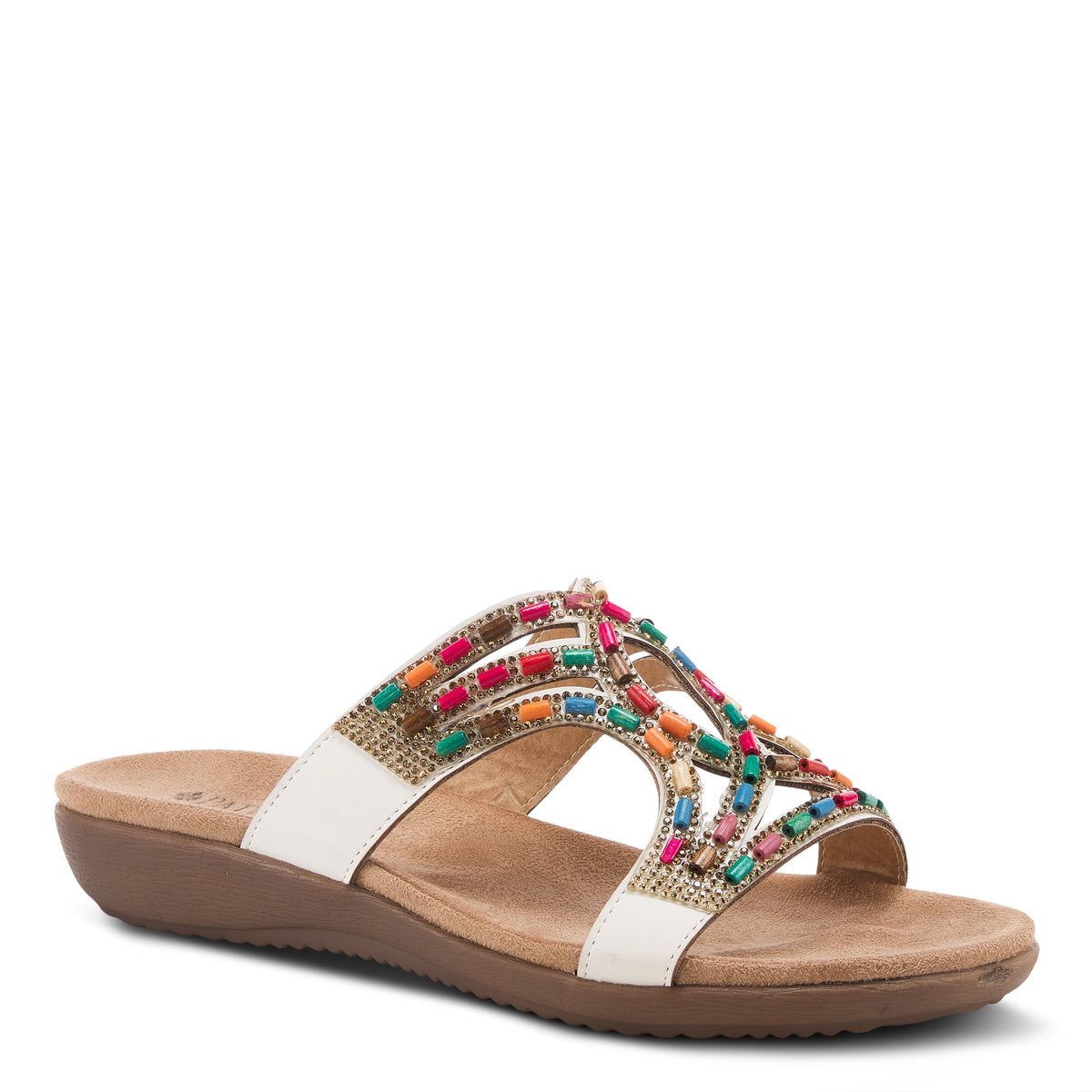 Patrizia Twirling Slide Sandals: Wedge Sandal – Spring Step Shoes