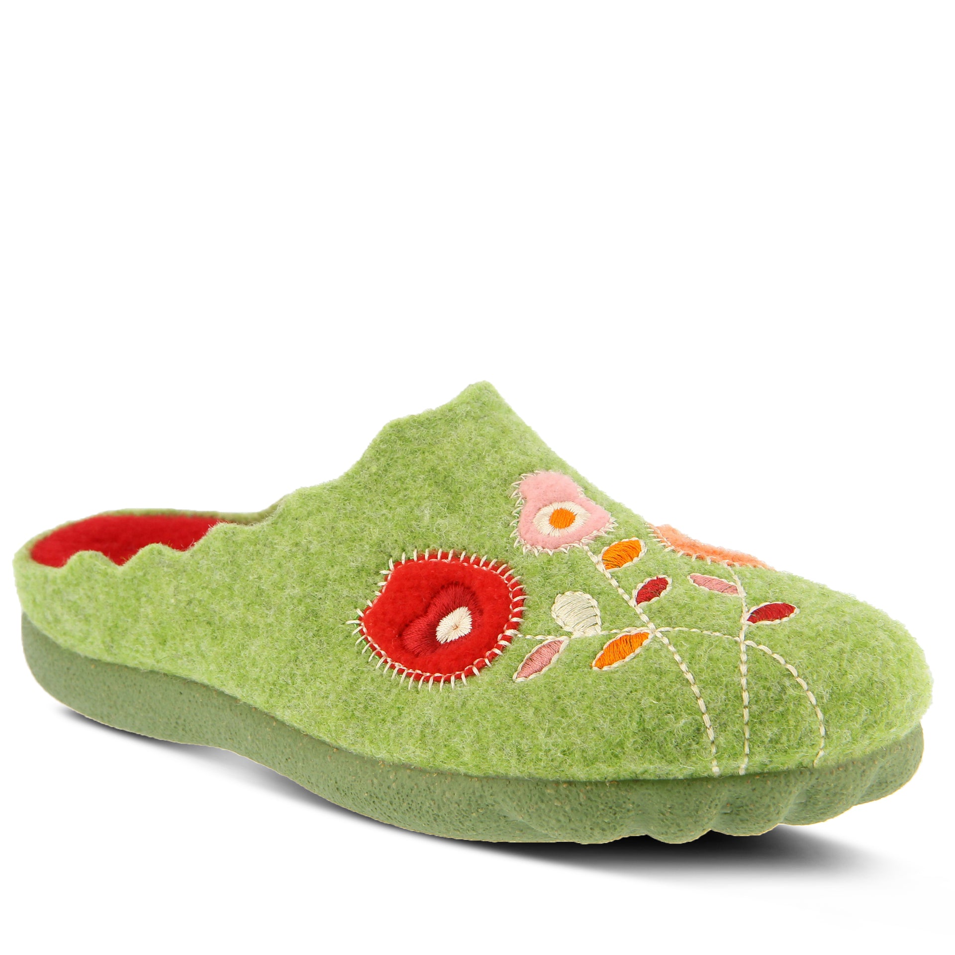 Flexus Wildflower Slipper: Soft Indoor Slipper – Spring Step Shoes