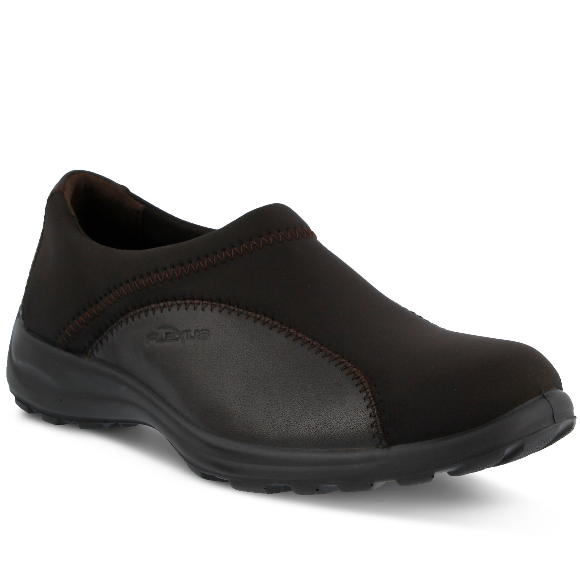 Flexus Willow Shoes: Black Slip-on Shoes – Spring Step Shoes