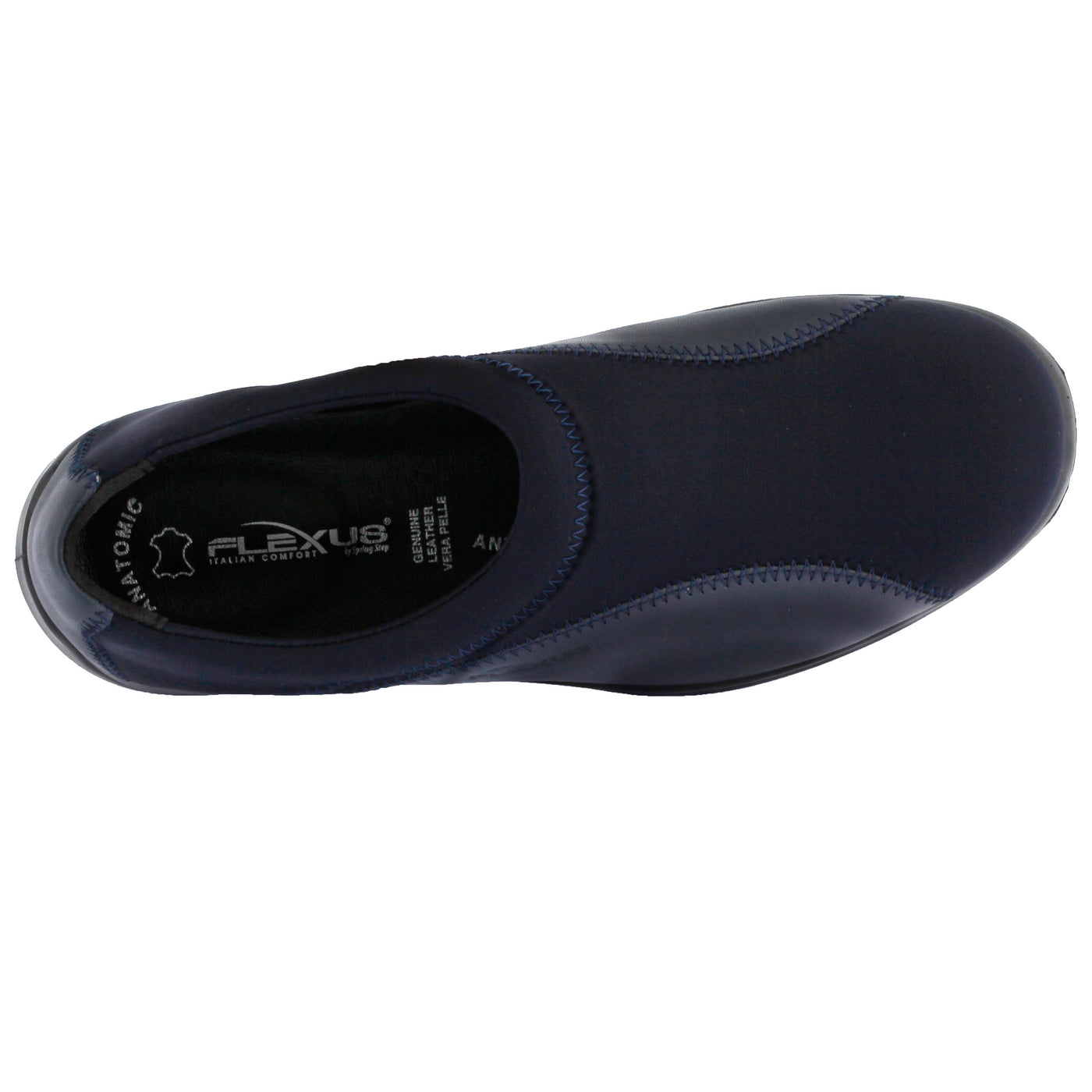 Flexus Willow Shoes: Black Slip-on Shoes – Spring Step Shoes