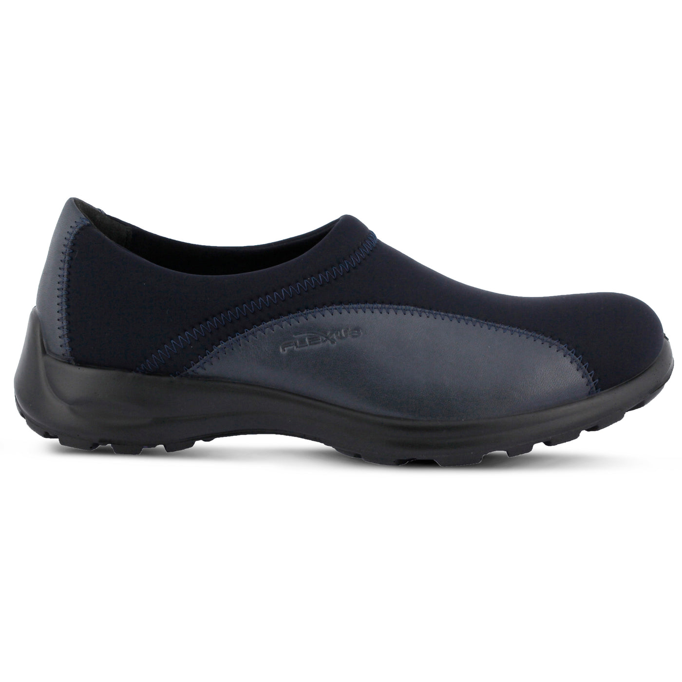 Flexus Willow Shoes: Black Slip-on Shoes – Spring Step Shoes