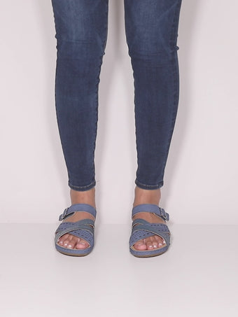 Flexus Denia Slide Sandal: Easy Slide Sandal – Spring Step Shoes