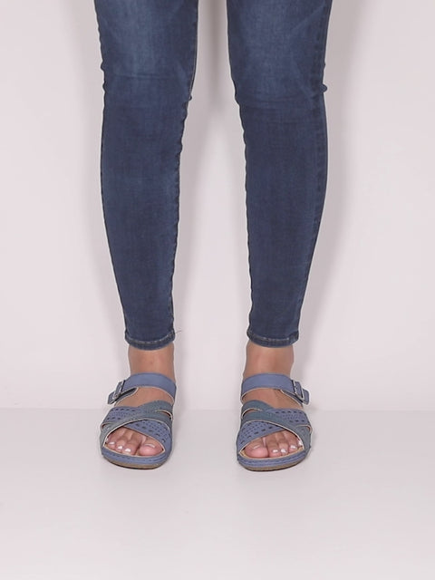 Flexus Denia Slide Sandal: Easy Slide Sandal – Spring Step Shoes